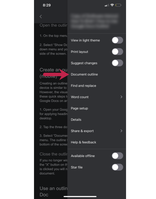 How To Use Google Docs Outline | Step by Step Guide | Software Advice