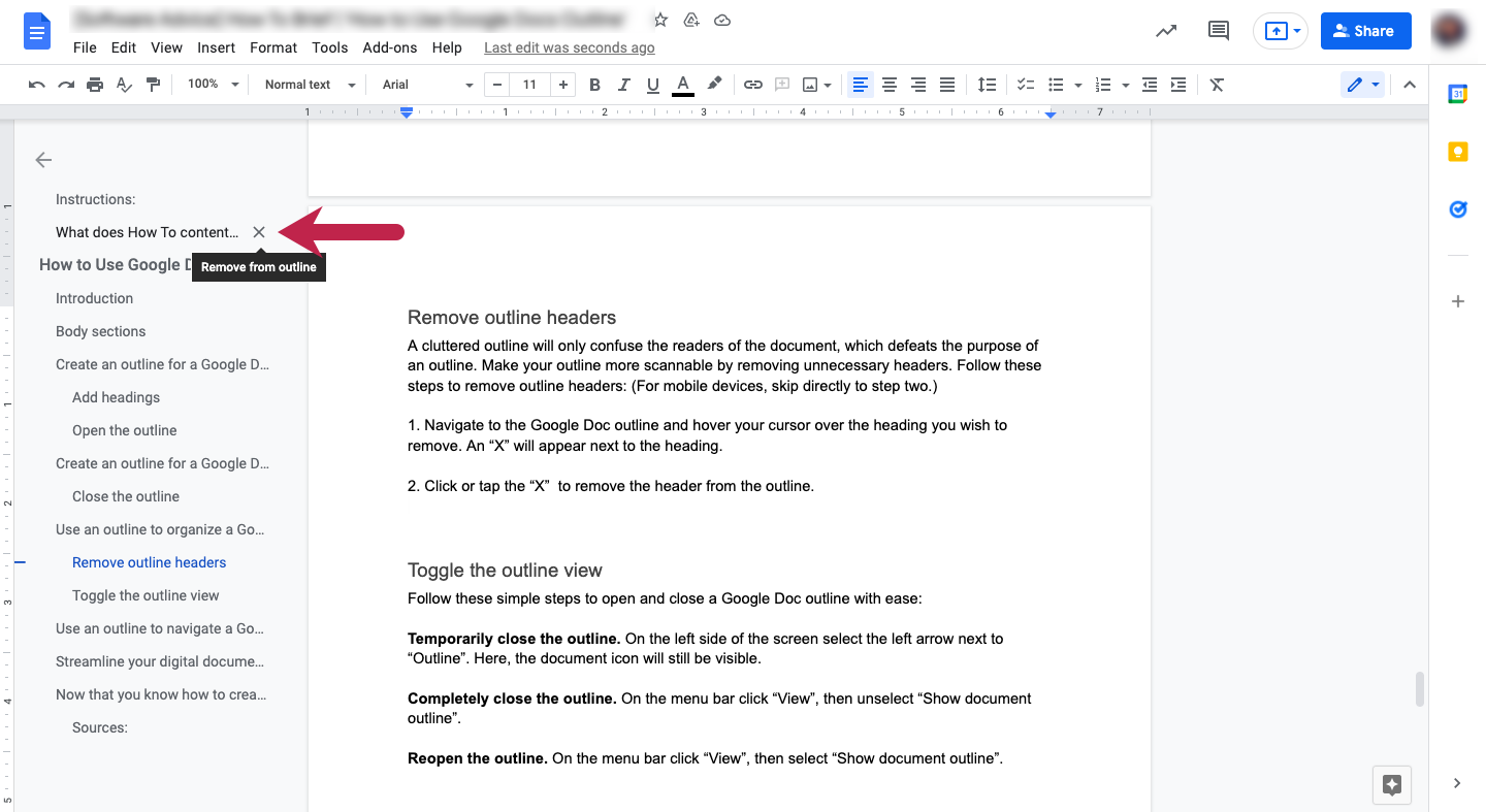 How To Use Google Docs Outline | Step by Step Guide | Software Advice
