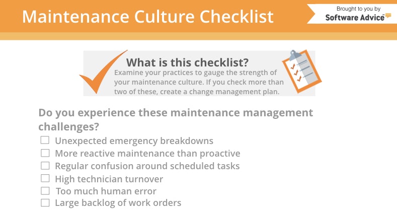 Improve Your Maintenance Culture with Change Management Practices