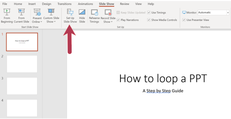 How to Loop a PowerPoint I Software Advice