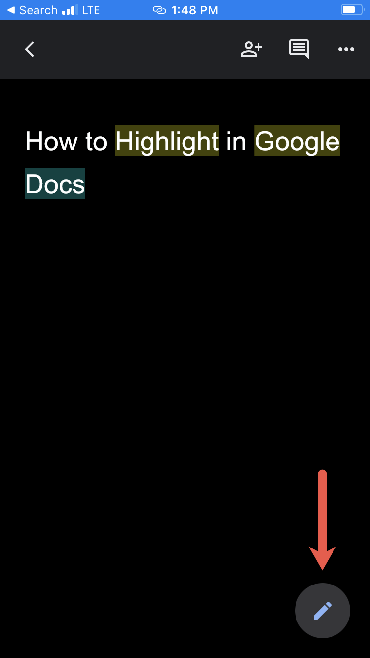 How To Highlight in Google Docs
