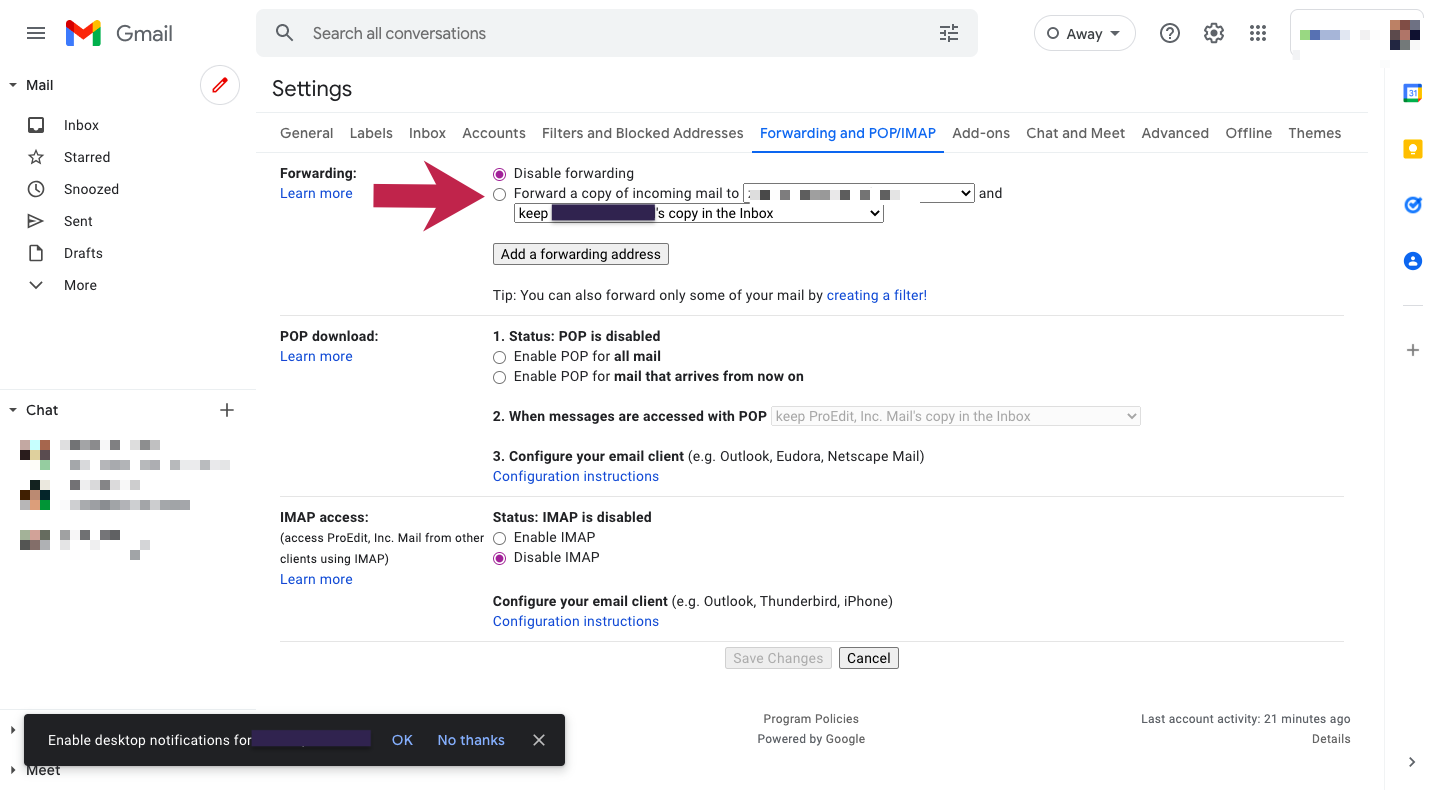 How to Forward Emails in Gmail | Software Advice